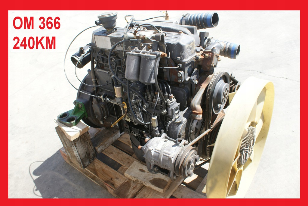 motor mercedes om366 240km turbo intercooler (#) – Motores de coches ...